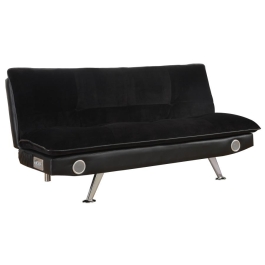 Welcome! Coaster Odel Upholstered Sofa Bed with Bluetooth Speakers ...